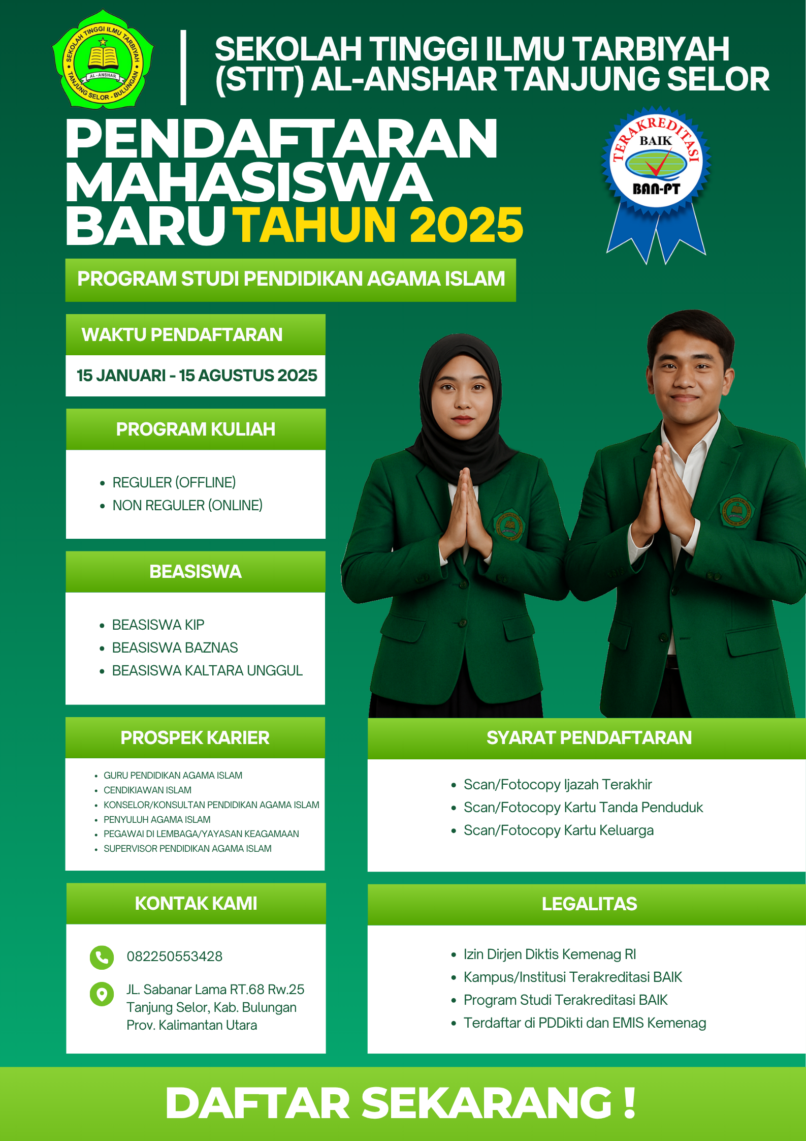 Komitmen STIT Al-Anshar Mencetak Putra dan Putri Daerah Yang Unggul dan ...